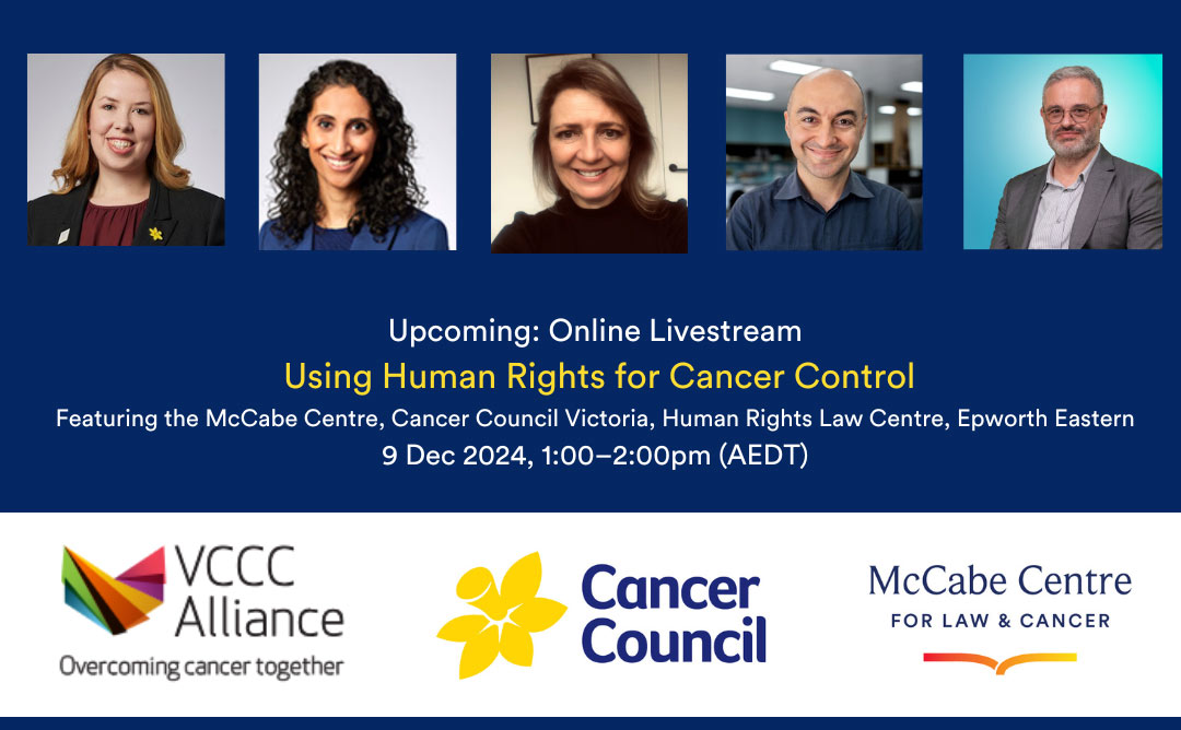 How Human Rights Law can be used to progress Cancer Prevention and ...